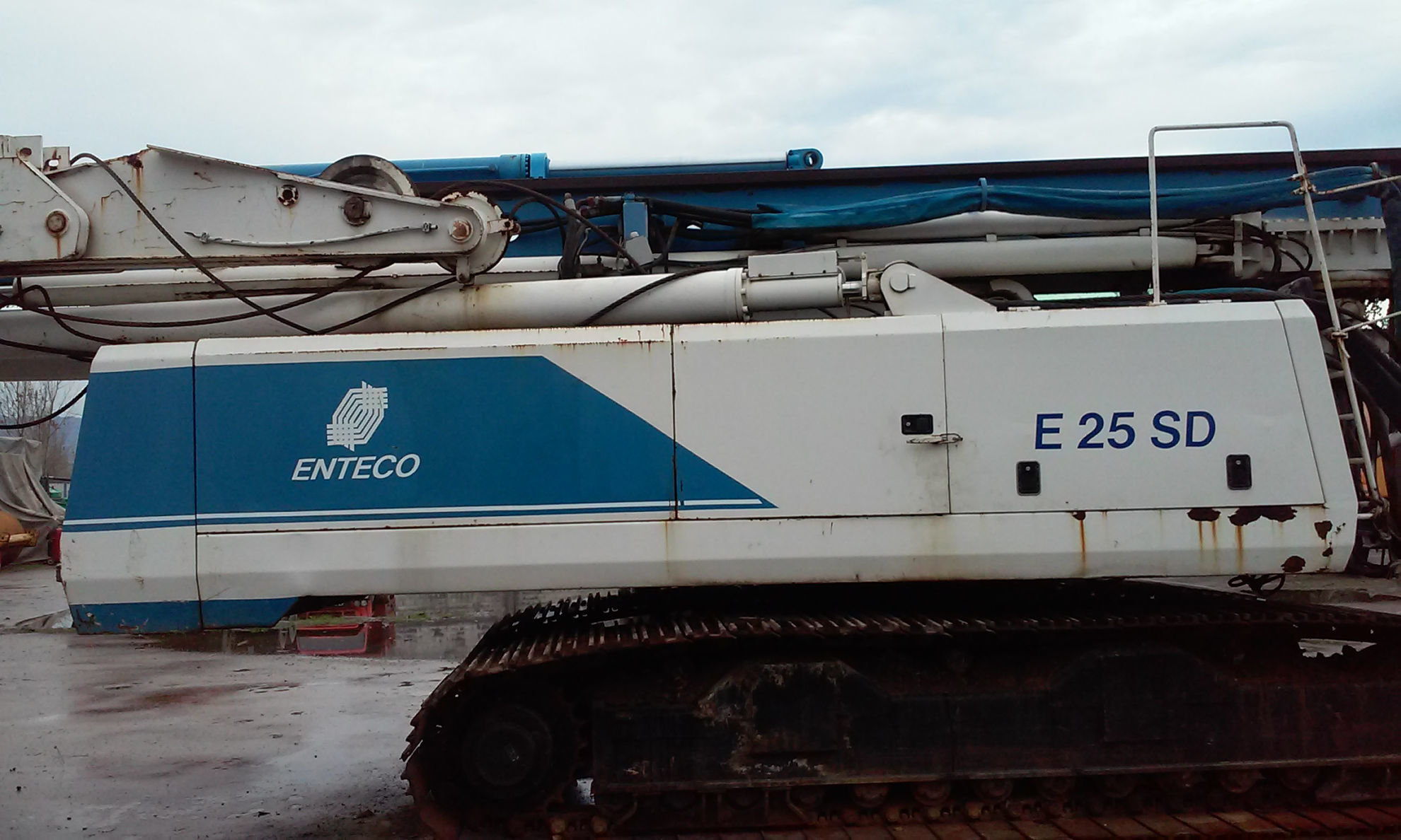 Surplus Equipments and OSMI parts ENTECO E25SD Hydraulic Piling & Drilling Machine - StokArti