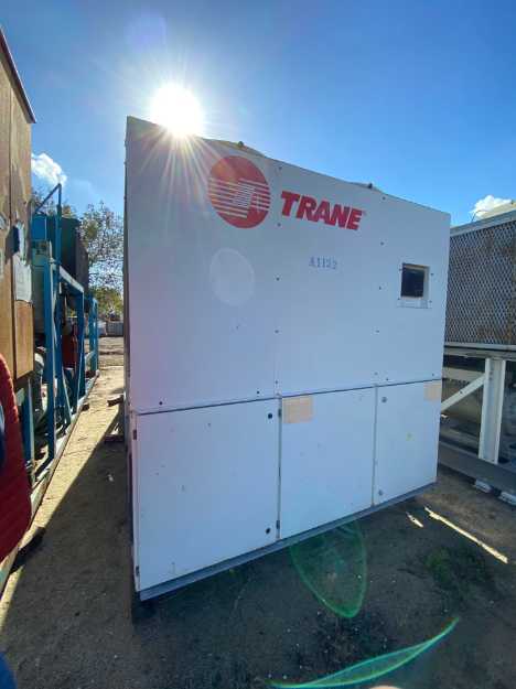 Surplus Equipments & OSMI parts TRANE RTAC 155 Air Cooled Waterchiller ...