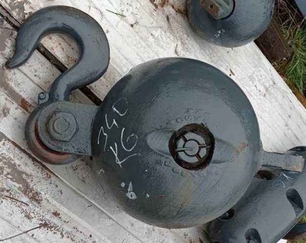 Trade OSMI parts & surplus inventory Overhead Crane Sheave Blocks ...