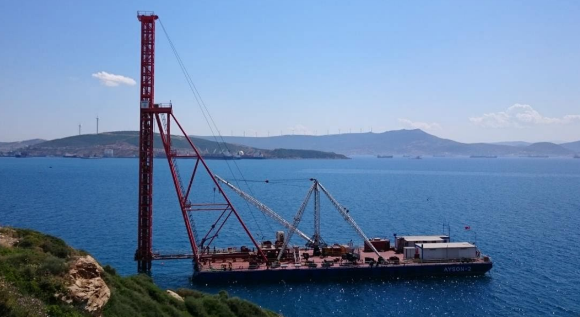 Trade OSMI parts & surplus inventory Pile Driving Barge; Ayson-2 (Open ...