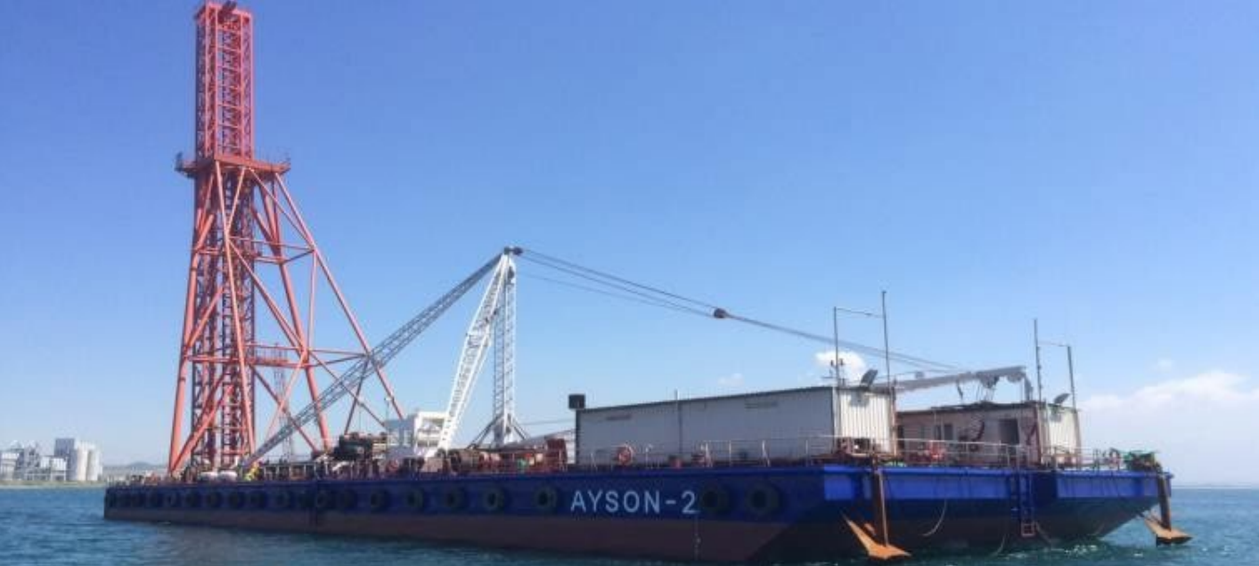Trade OSMI parts & surplus inventory Pile Driving Barge; Ayson-2 (Open ...