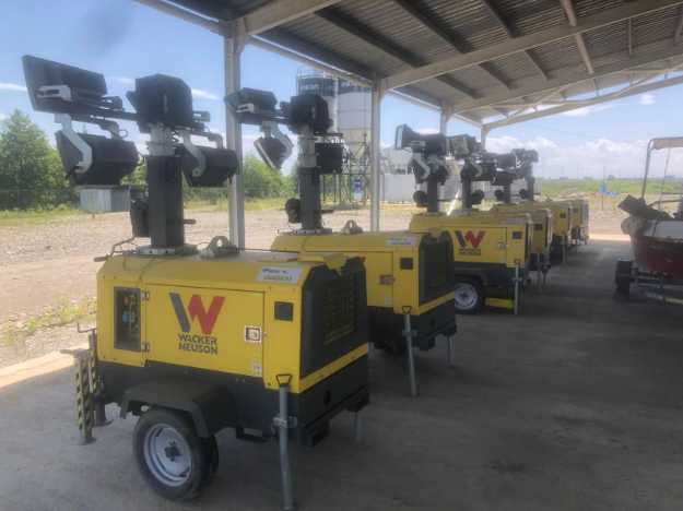 Trade OSMI parts & surplus inventory Wacker Neuson Tower Light with ...